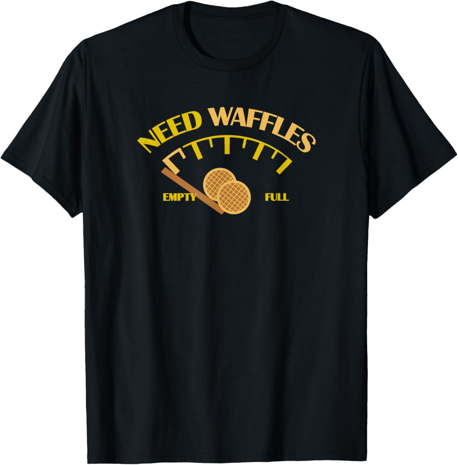 Exquisite and comfortable-Need Waffles Low on Waffles Belgian Waffle T ...