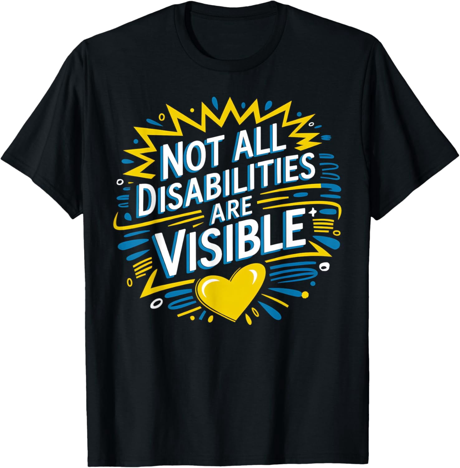 Exquisite and comfortable-Not All Disabilities Are Visible Cool ...