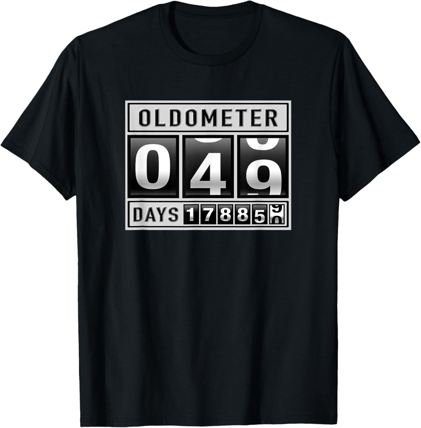 Exquisite and comfortable-OLDOMETER All Original Miles 49th Birthday T ...