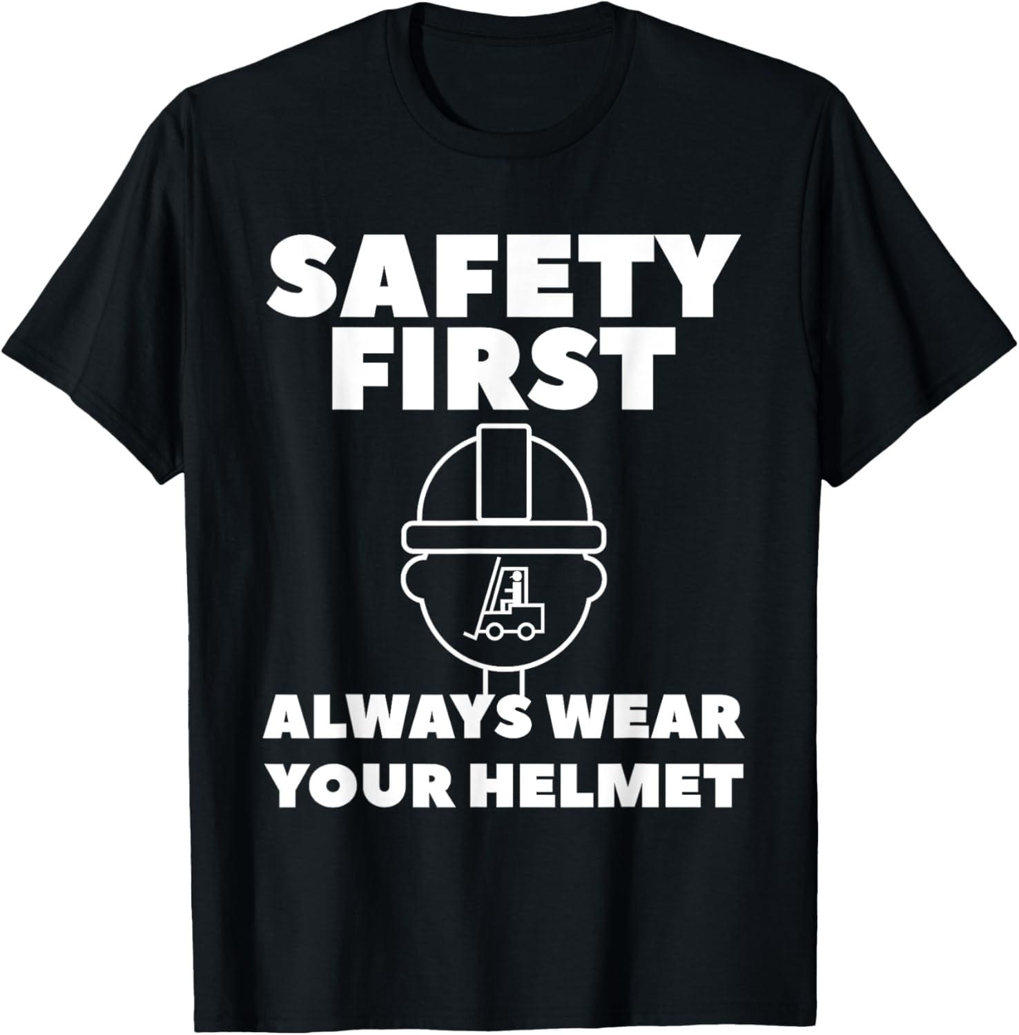 Exquisite and comfortable-Safety First Always Wear Your Helmet Forklift ...