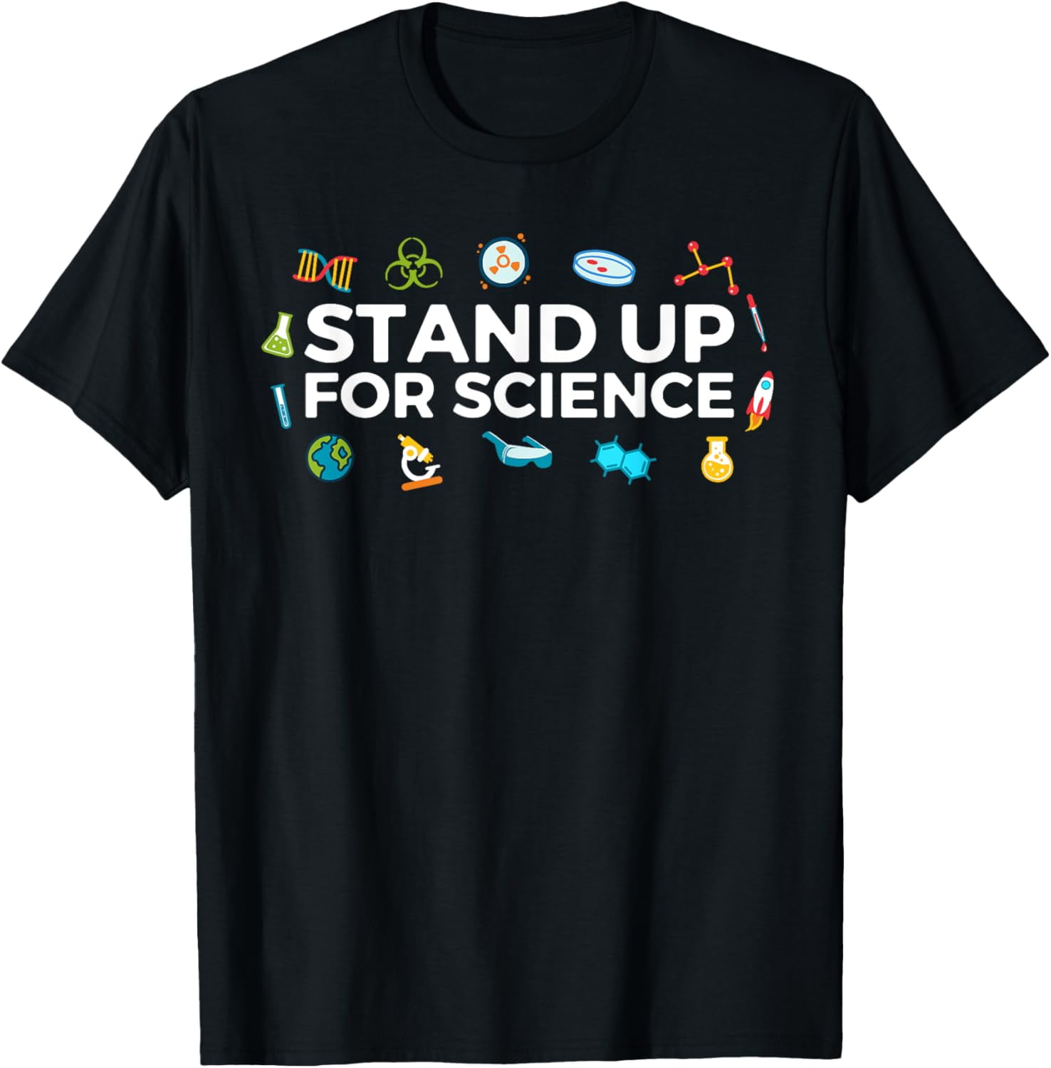Exquisite and comfortable-Stand Up For Science T-Shirt - Walmart.com