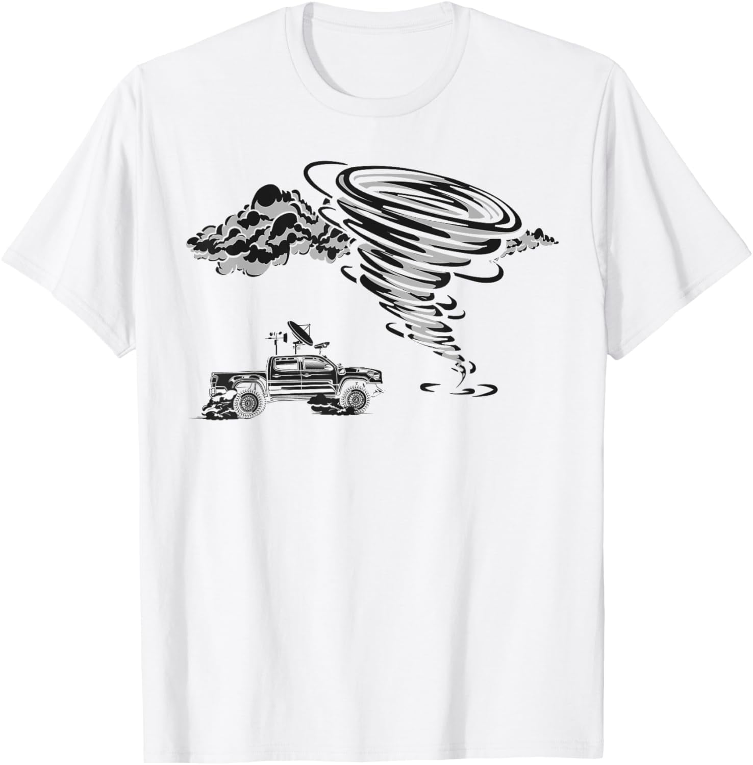 Storm Chaser Hurricane Meteorology Tornado T-ShirtMen and women, Black ...
