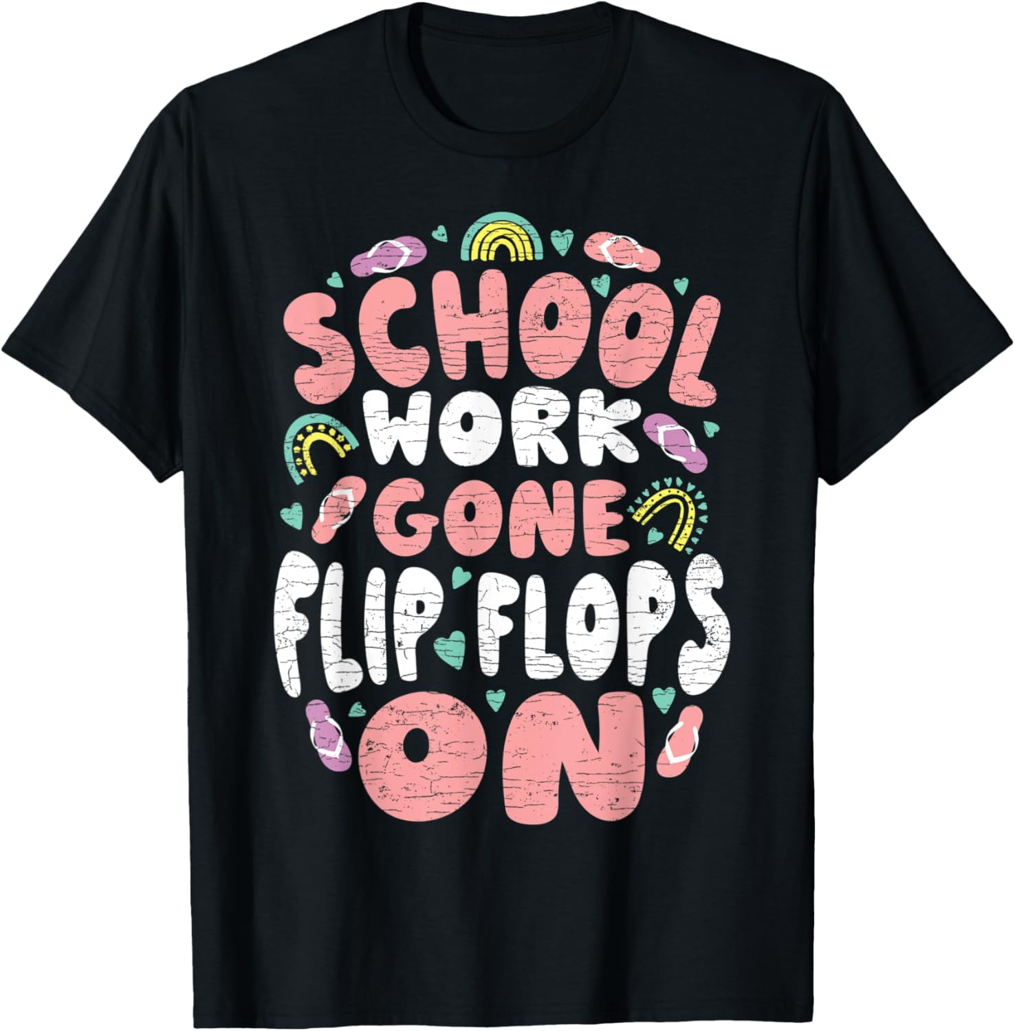 Exquisite and comfortable-Teacher Summer Vacation School Work Gone Flip ...