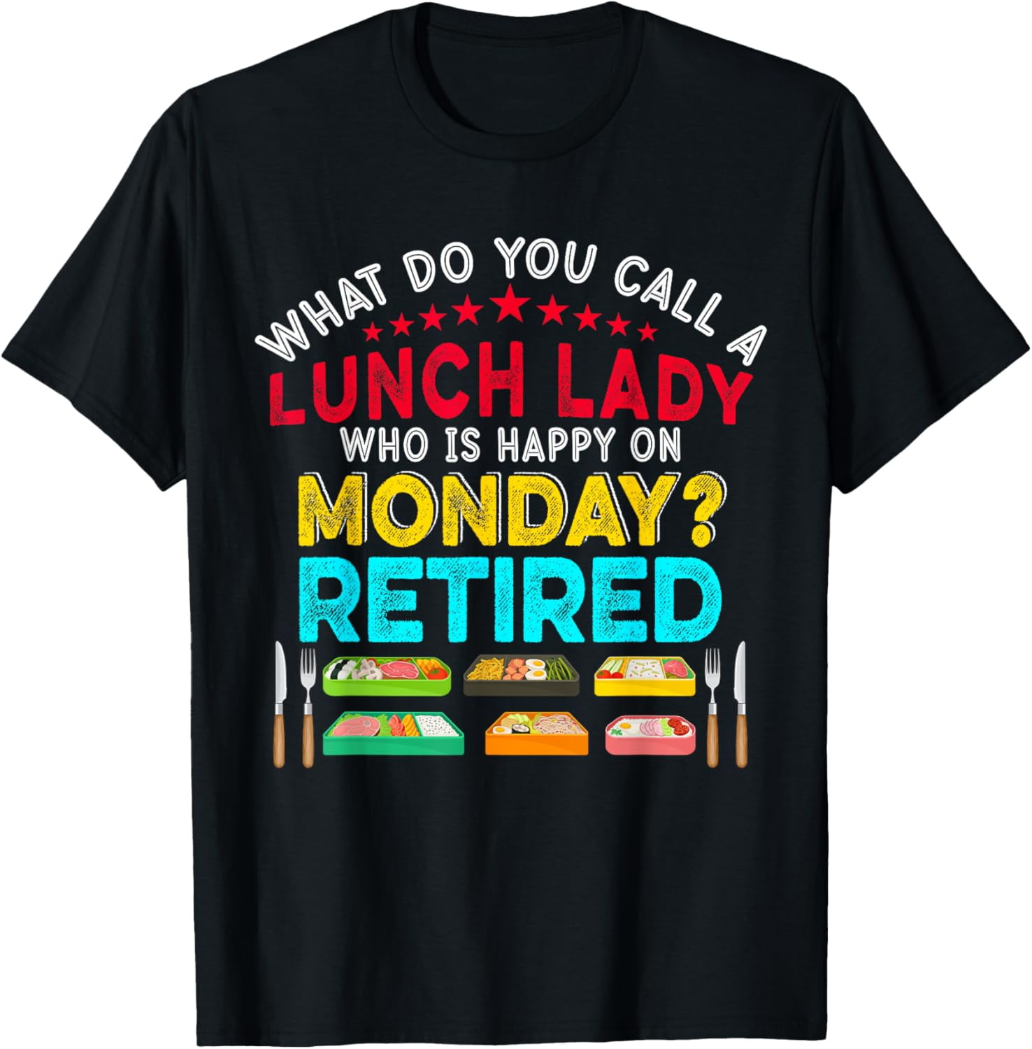 Exquisite and comfortable-Vintage Retro Happy Retirement Funny A Lunch ...