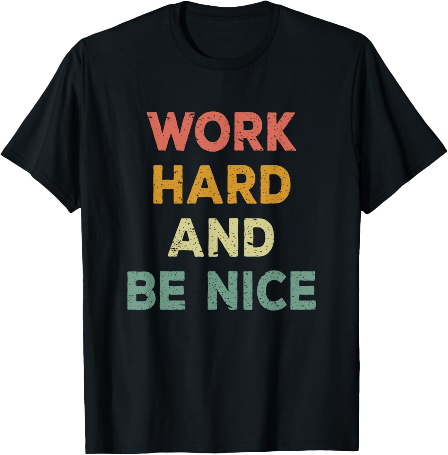 Exquisite and comfortable-Work Hard And Be Nice Inspirational Positive ...