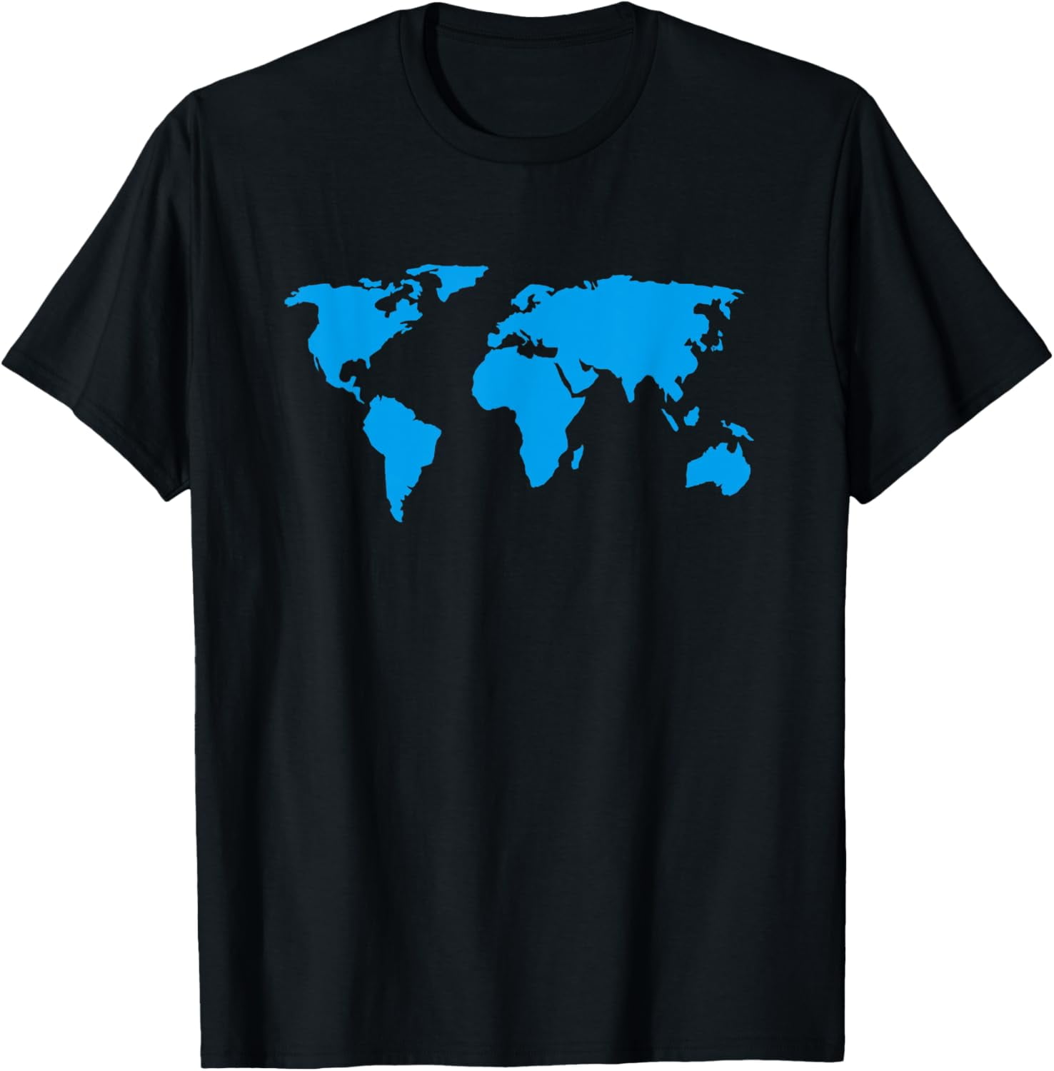 Exquisite and comfortable-World Map Blue - Earth Cartography Terra ...