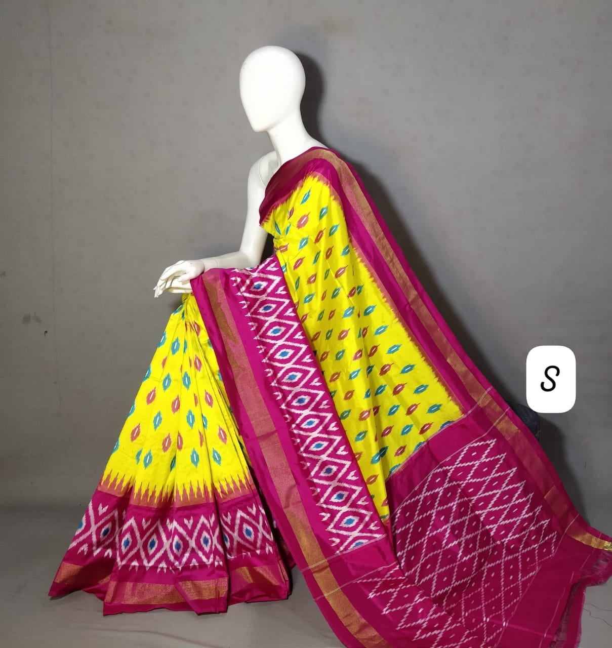 Exquisite ikat silk sarees from Odisha with intricate weaving fastival ...