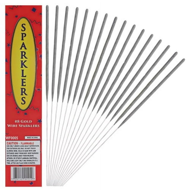 Exquiste Bulk Pack of #8 Party Sparklers - Ideal For Weddings ...