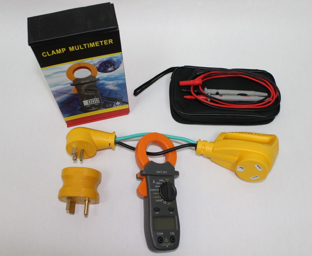 Extech 30 AMP AC Current 110 volt RV or Generator Line Splitter for ...