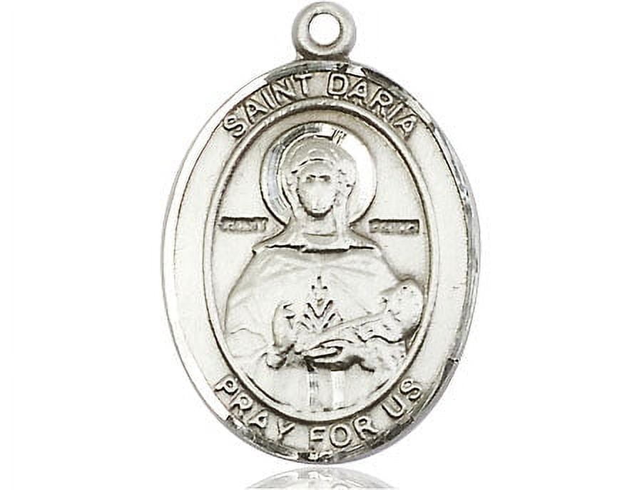 Extel Large Oval Pewter St. Daria Medal, Made in USA - Walmart Business ...