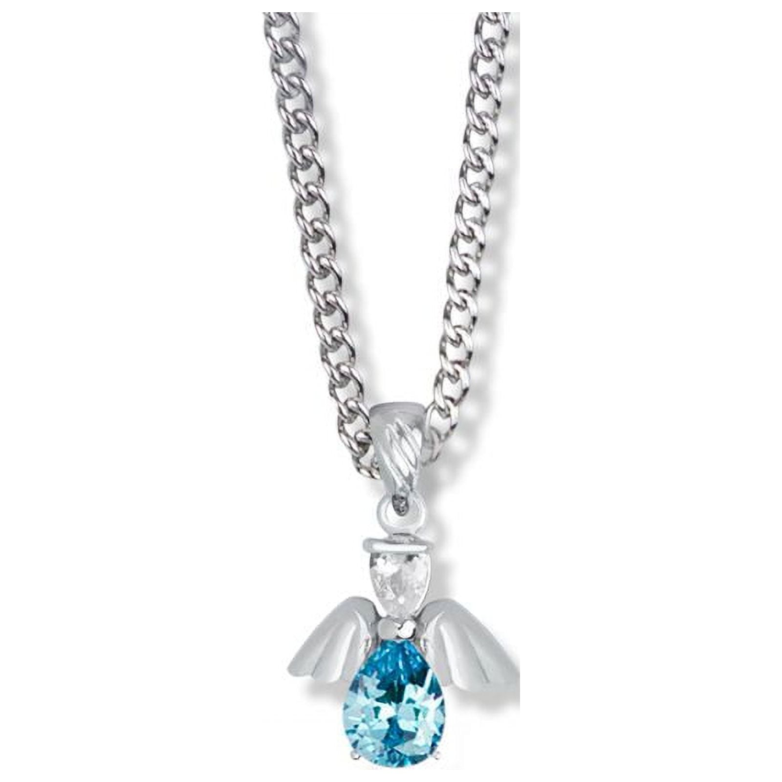 Extel Medium Sterling Silver and Glass Crystal December Birthstone ...