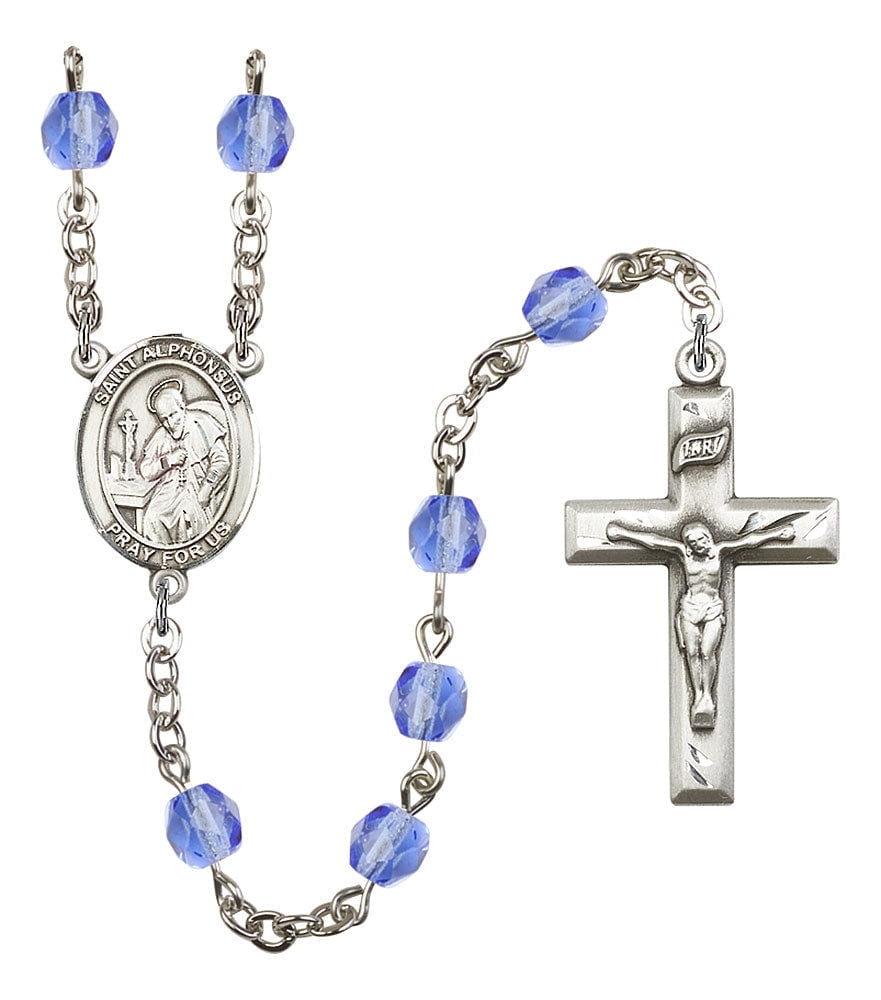 Extel St. Alphonsus Catholic Rosary Beads for Men Women, Made in USA ...