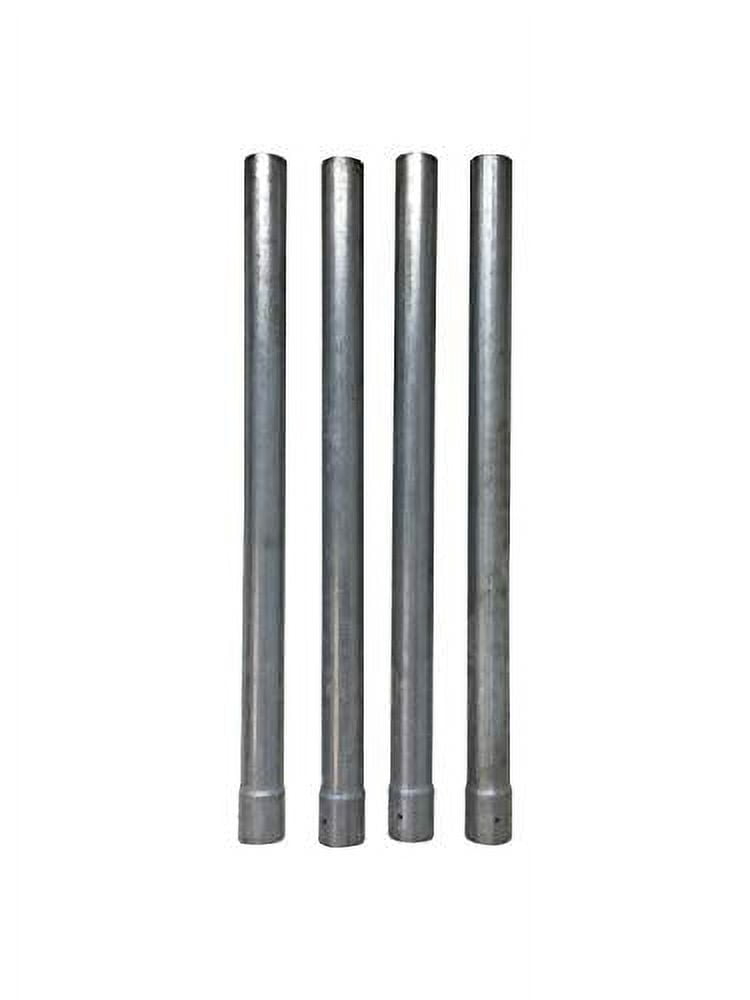 Extend-A-Fence 1-5/8" OD Pipe Post Extenders 1' Long - 4 Pack - Walmart.com