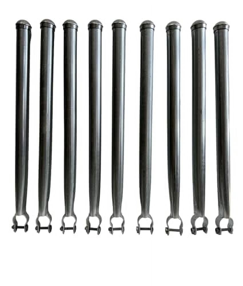 Extend-A-Post Post Extensions - Installs onto 1-5/8" Top Rail Only (Set ...