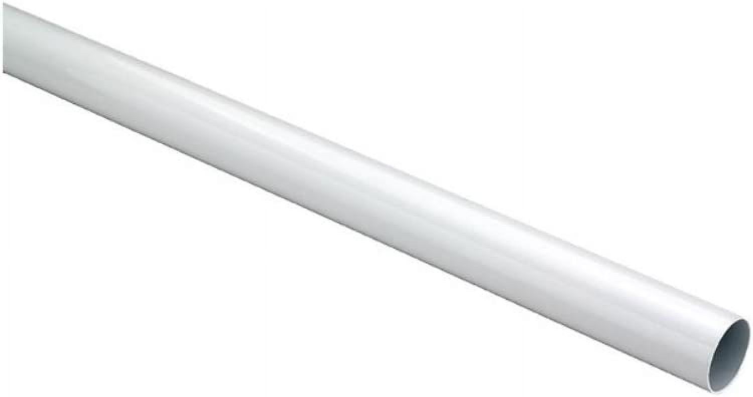 Extend and Adjustable Closet Rod Finish: White - Walmart.com