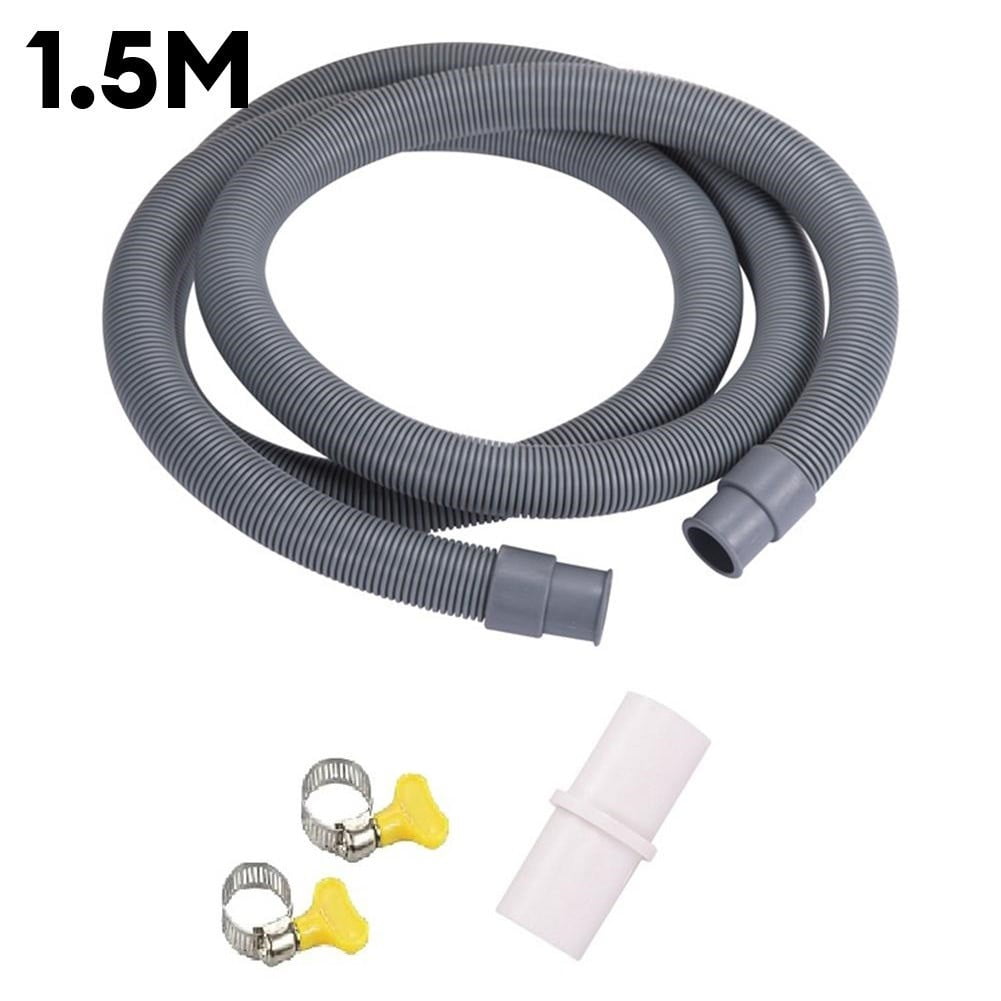 Extendable 2M Drain Pipe Extension Fits All Dishwashers And Washing ...
