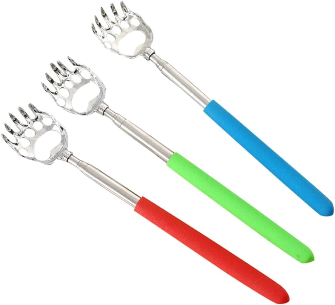 Extendable Back Scratcher 3pcs Telescoping Back Scratcher Extendable ...