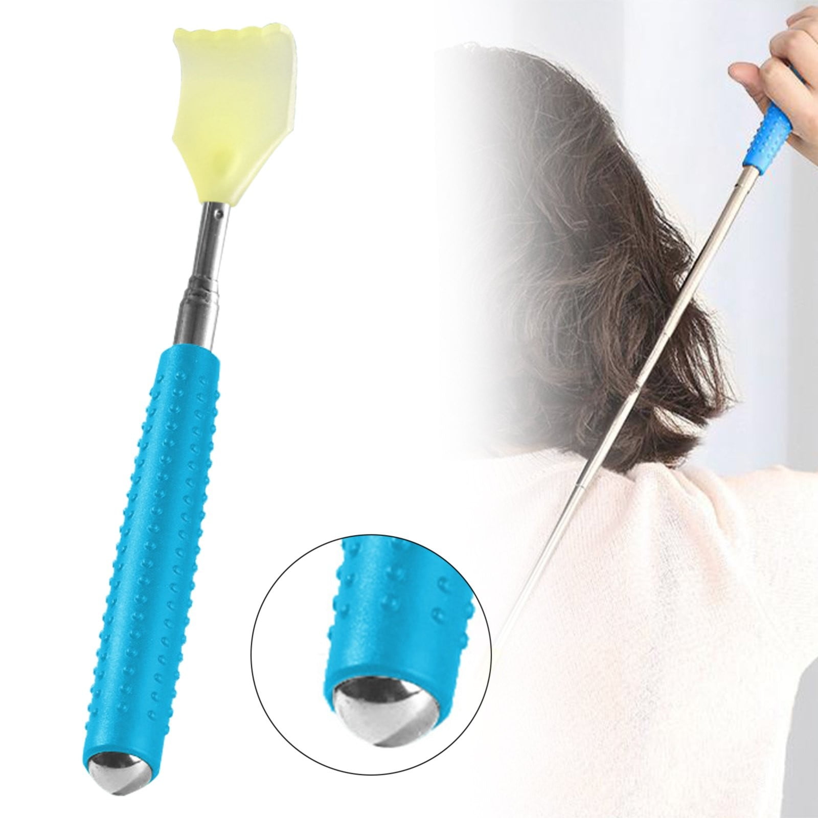 Extendable Back Scratcher for Men and Women Portable Telescoping Metal ...