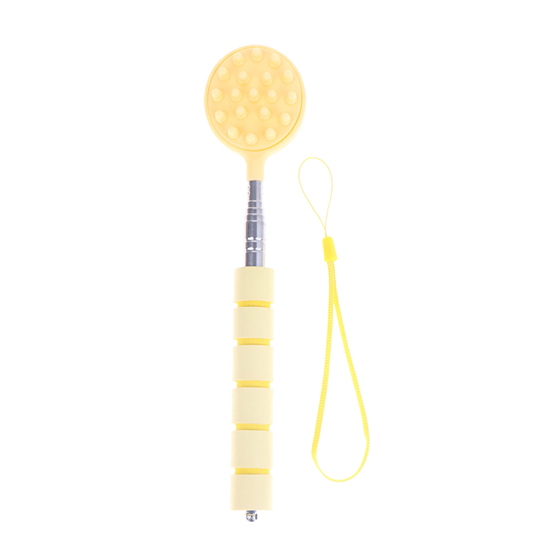 Extendable Cactus Back Scratcher With 2 Size Spikes Foam Handle One ...
