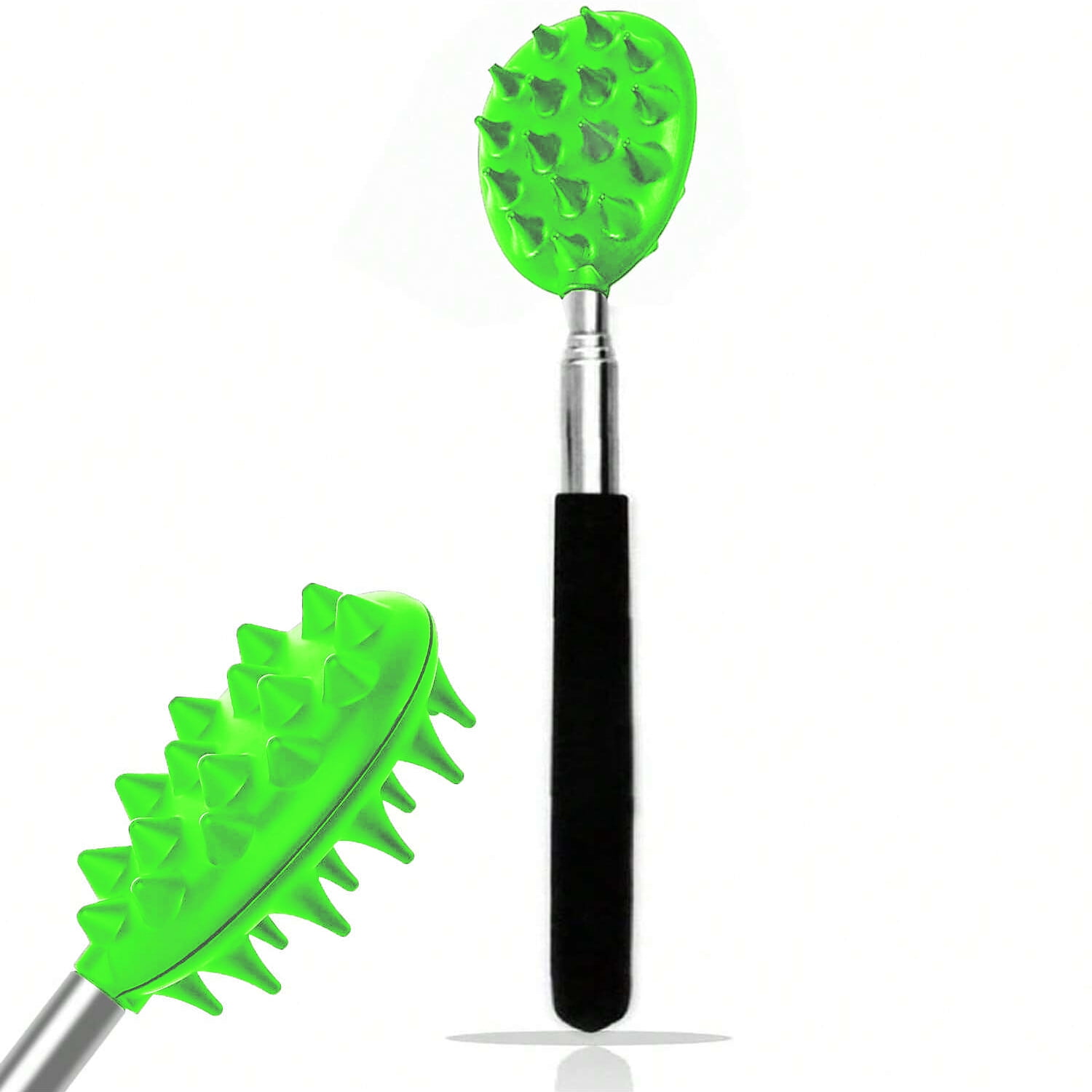 Extendable Cactus Back Scratcher with 1/4-inch & 1/2-inch Spikes ...