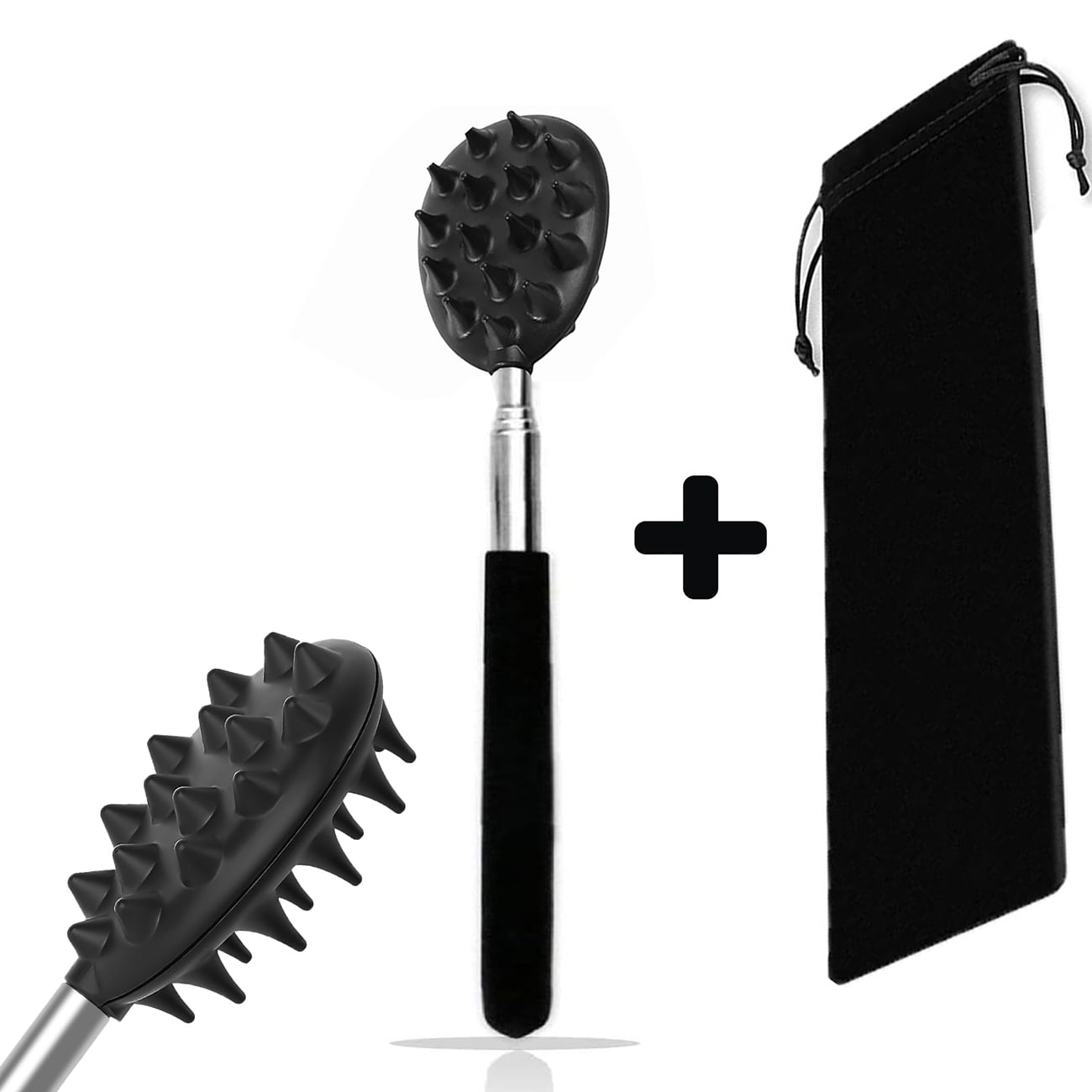Extendable Cactus Back Scratcher with 1/4-inch & 1/2-inch Spikes ...