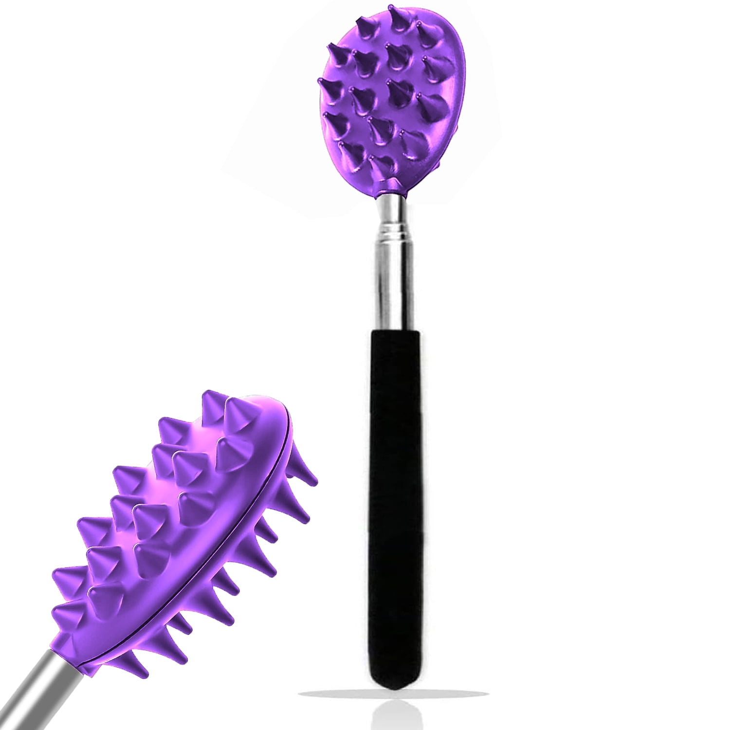 Extendable Cactus Back Scratcher with 1/4-inch & 1/2-inch Spikes ...