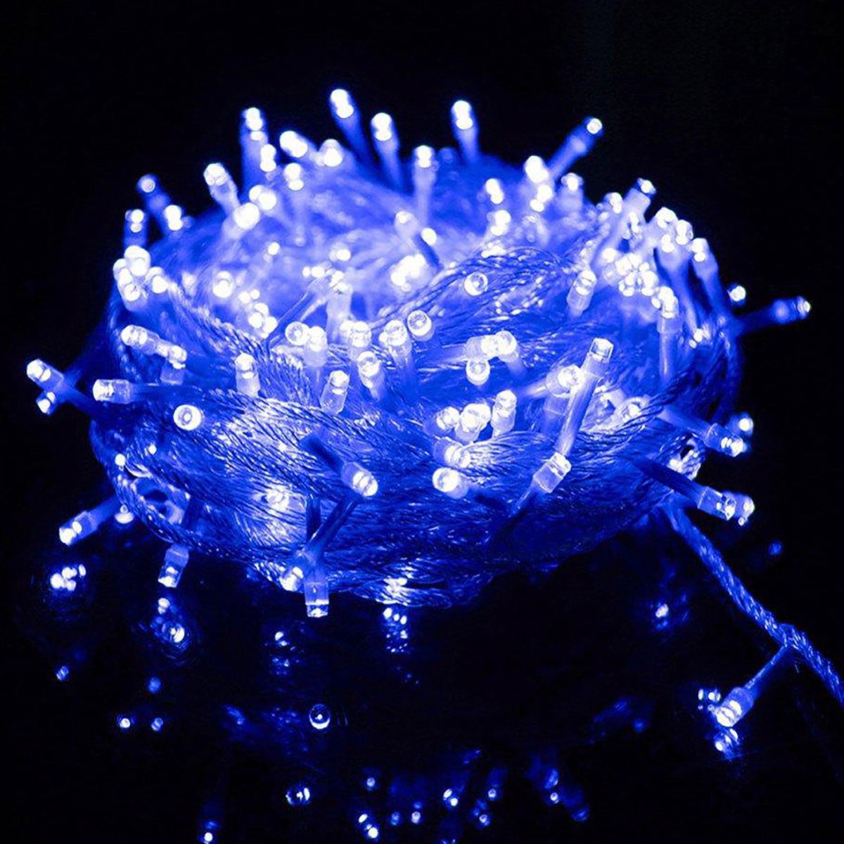 Extendable Christmas Fairy String Lights Indoor Outdoor, 33 Feet 100 ...