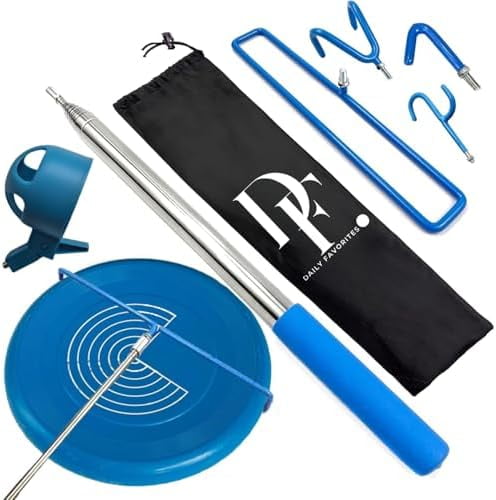 Extendable Disc Golf Retriever 16 ft - Telescopic Disc Golf Retriever ...