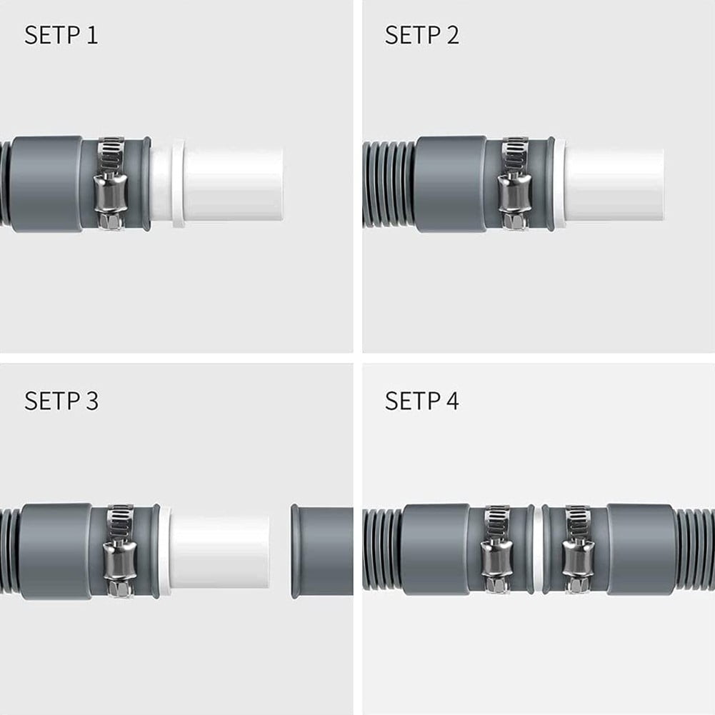 Extendable Drain Waste Hose Extension Kit For Various Dishwashers And ...