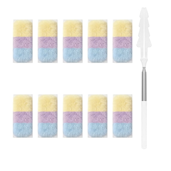 Extendable Duster Reusable Microfiber Duster with Telescoping Pole ...