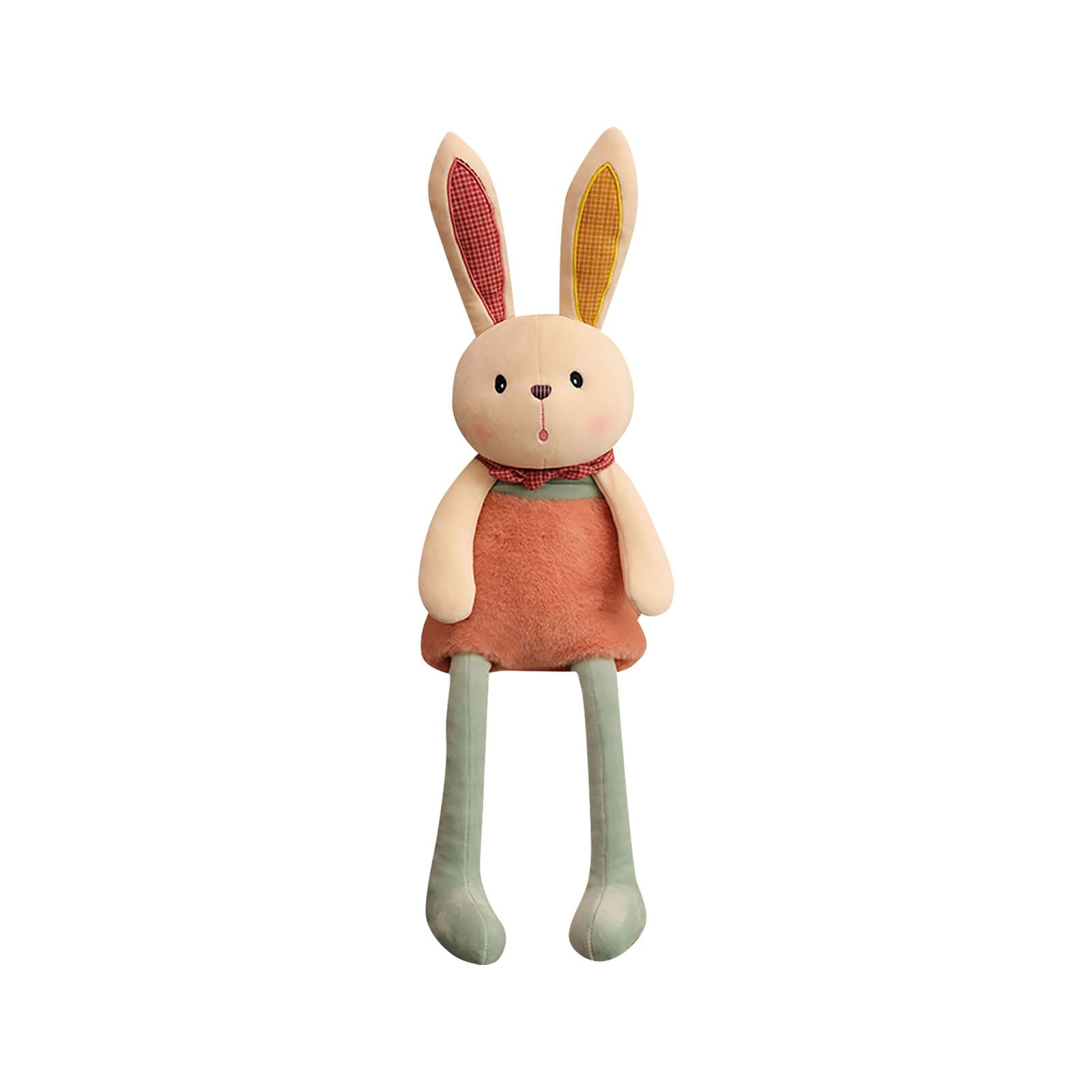 Extendable Easter Bunny Teddy Bear Plush Toy, Stretchy Arms & Ears ...