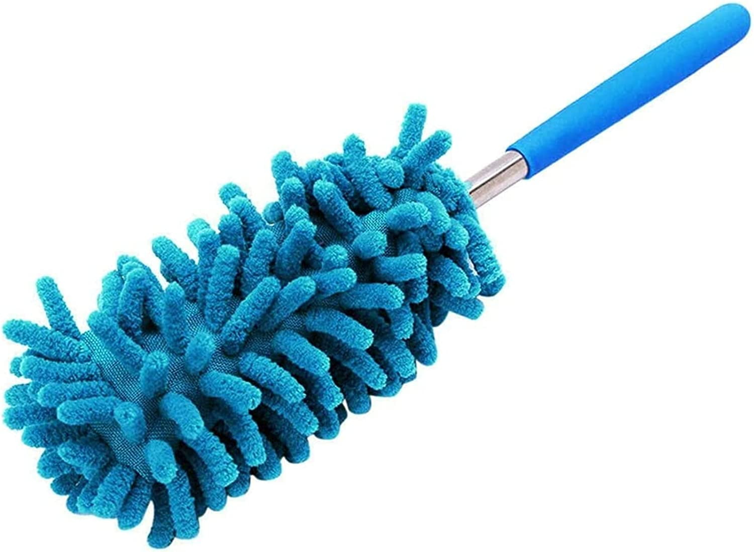 Ziediop Extendable Feather Duster, Telescopic Microfiber Cleaning Brush ...