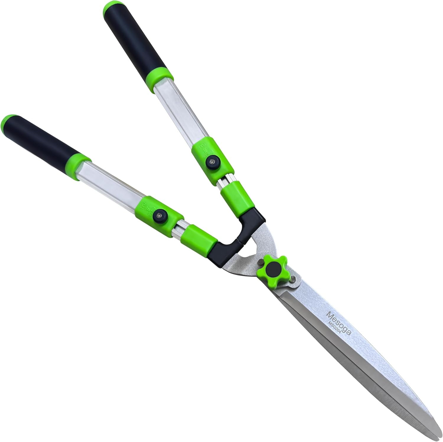 Extendable Hedge Shears - Professional Garden Trimmer with Straight ...