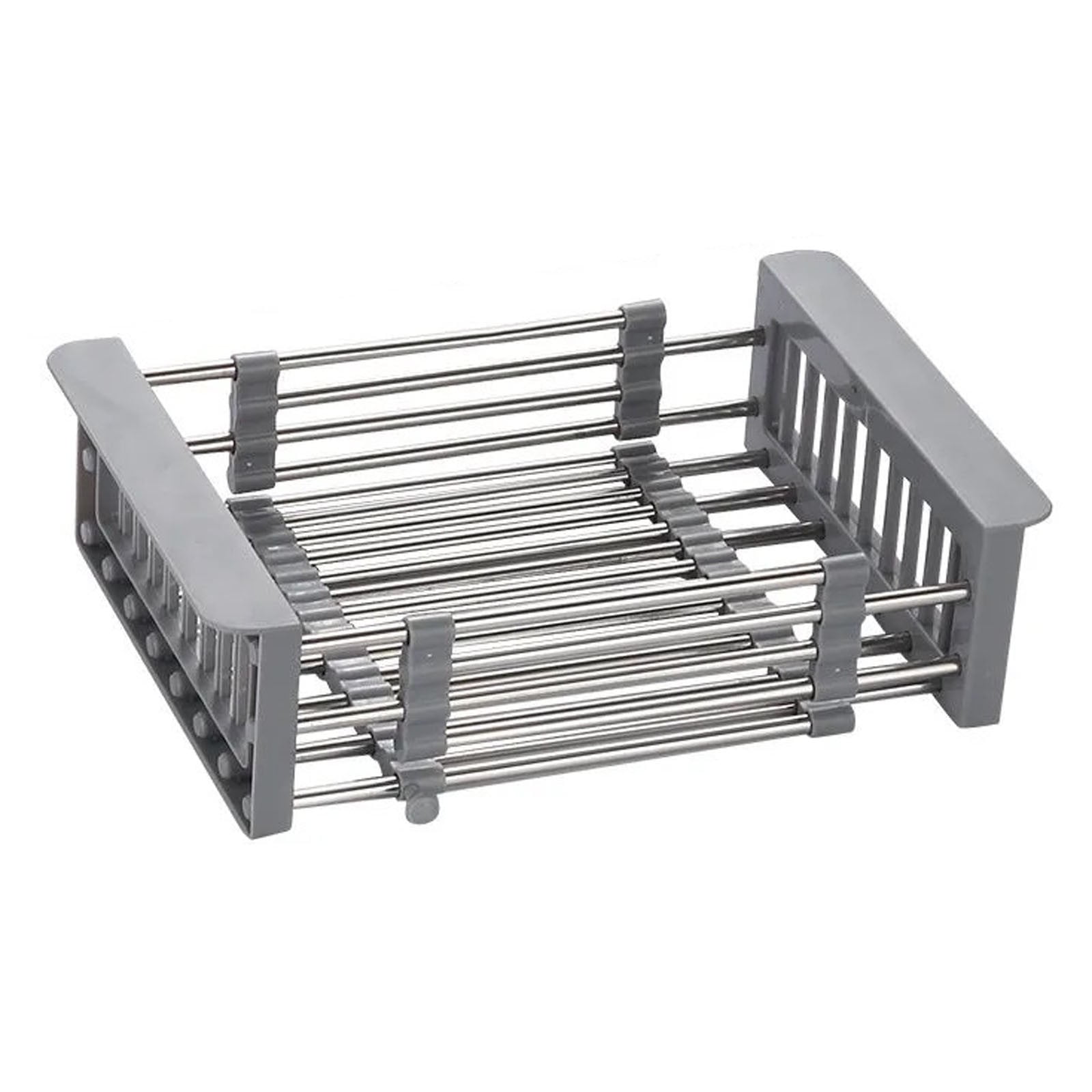 Extendable Kitchen Drain Rack Adjustable Dish Drying Organizer ...