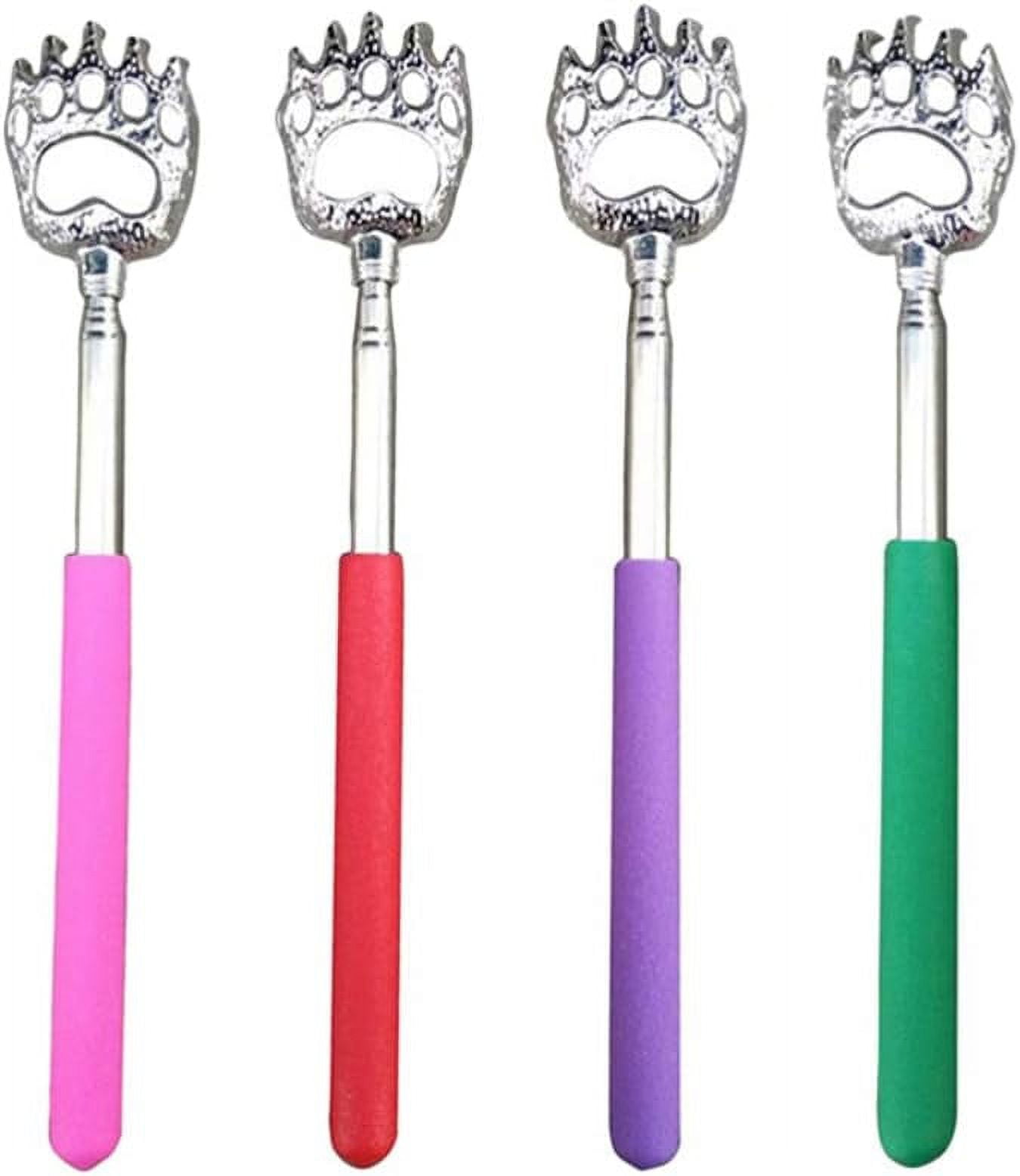 Extendable Long Handle Telescopic Bear Claws Metal Back Scratchers Hand ...