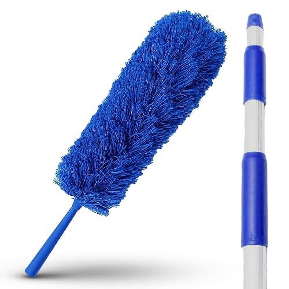 Extendable Microfiber Duster Extension Rod | Ceiling Fan Duster 20 Foot ...