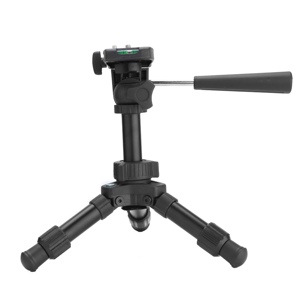 Extendable Mini Tabletop Travel Tripod with Dual Levels and Compact ...