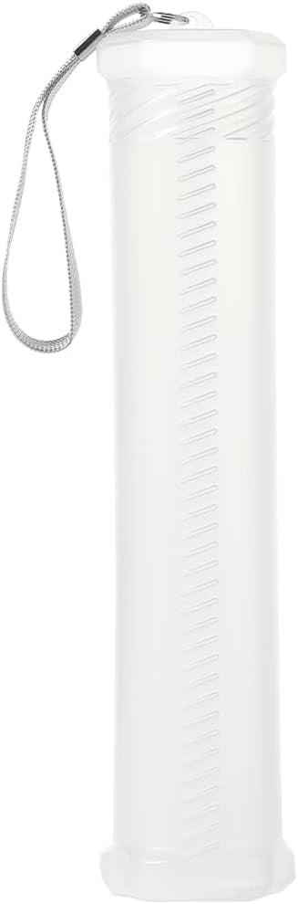 Extendable Plastic Brush Case Clear Long Paint Brushes Pen Pencil Tube ...