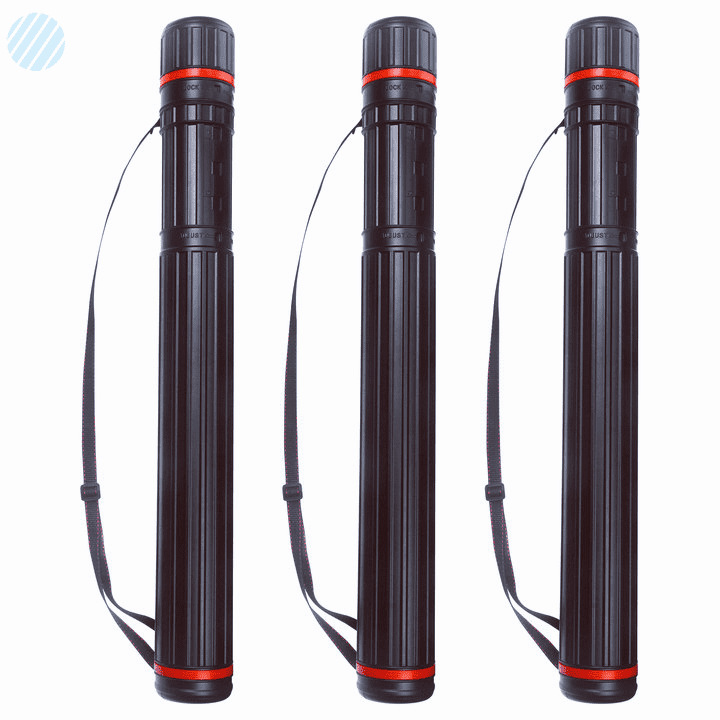Extendable Poster Tube 25"-43" Telescoping Design with Strap - Art ...