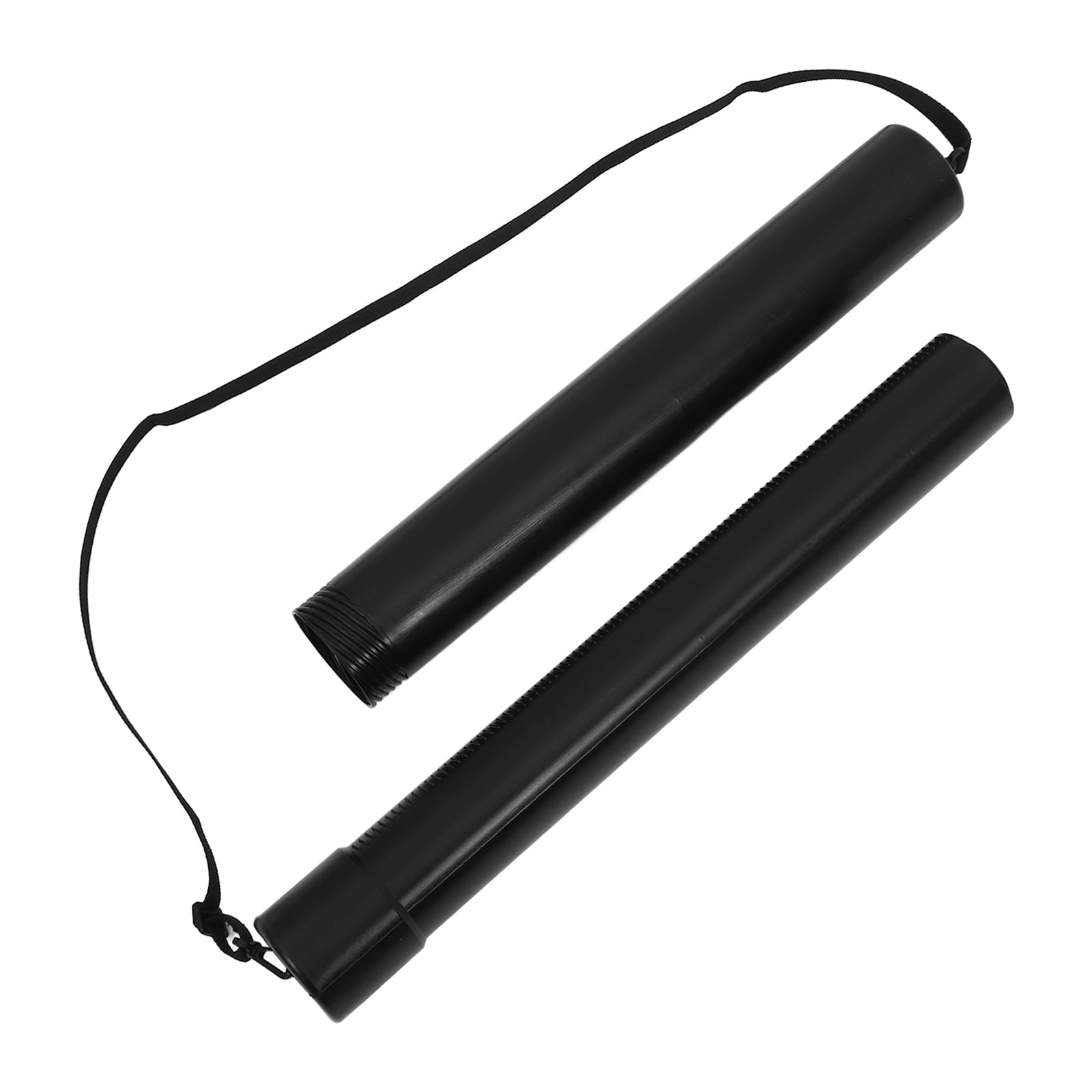 TAILTOSS Poster Tube Black Plastic 1Pack 20.5x2.8x2.8in - Walmart.com