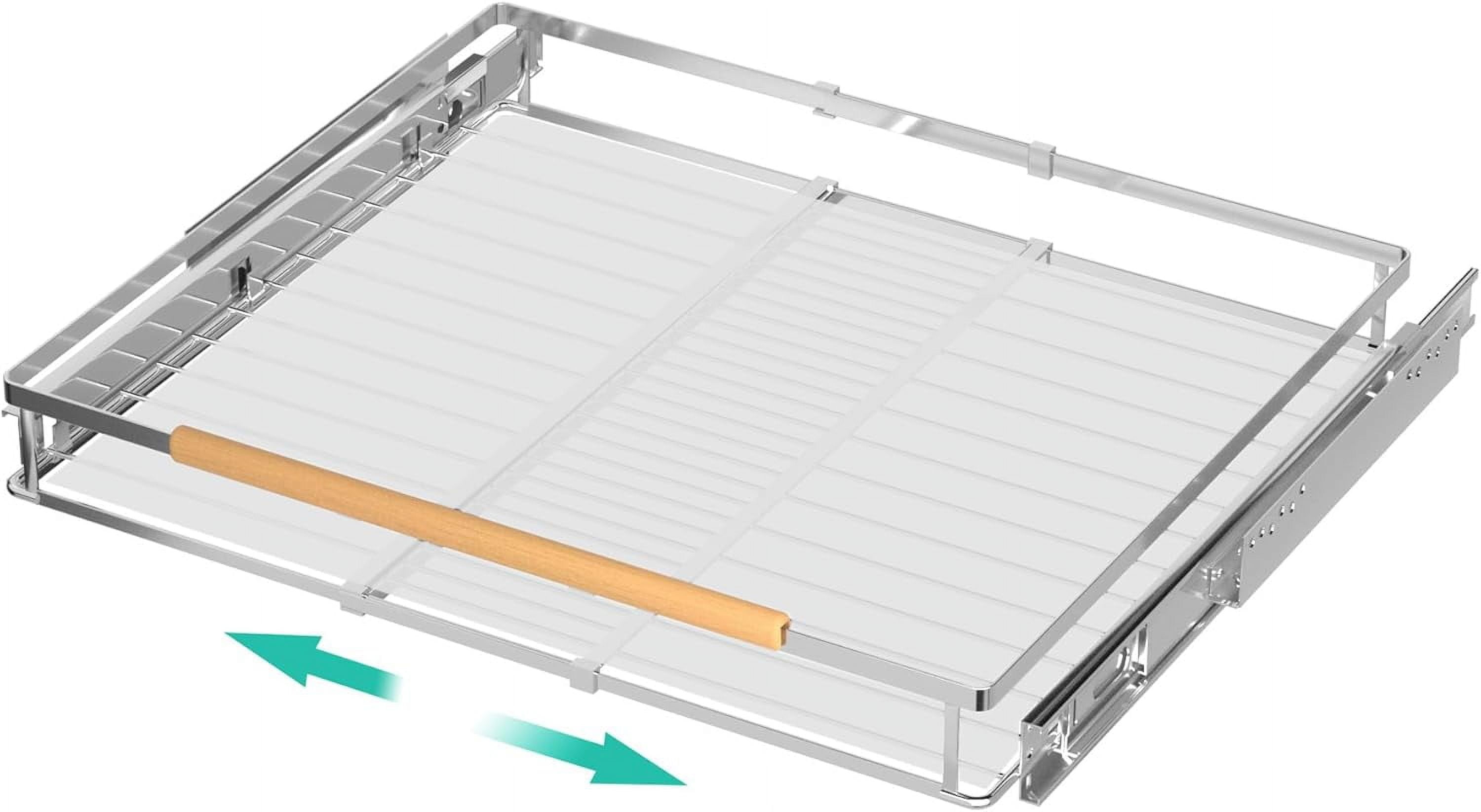 Extendable Pull Out Cabinet Drawer Shelf Organizer, Sliding Pantry ...
