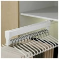 Extendable Pull Out Closet Rod,Wardrobe Pull-Out Trousers Rack, 30-60cm ...