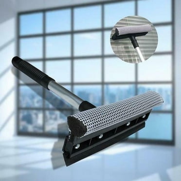 Extendable Window Cleaner Telescopic Squeegee Wiper Long Handle Washer ...