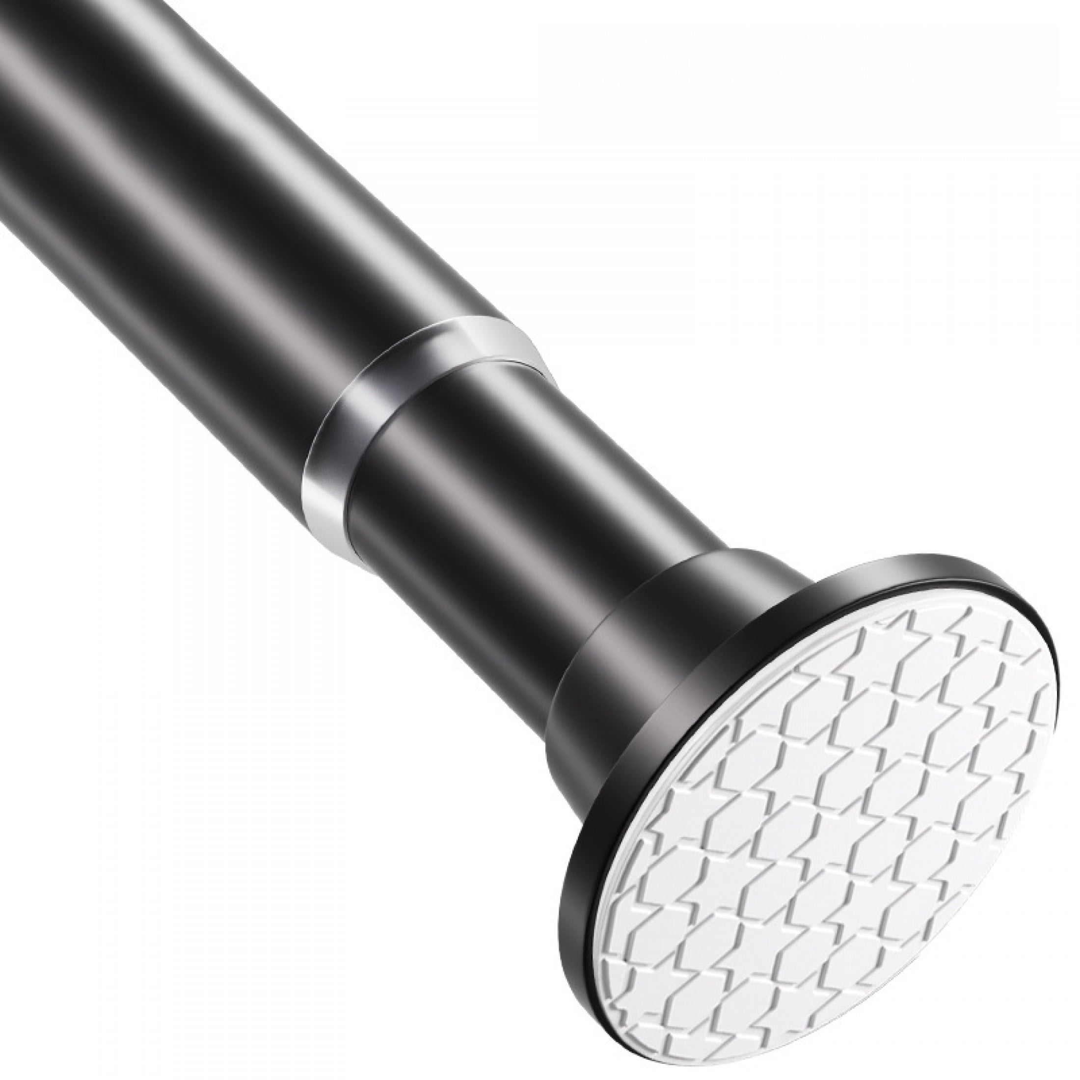 Extendable Shower Rod with Built-in Spring Assist Mechanism, Tool-Free ...