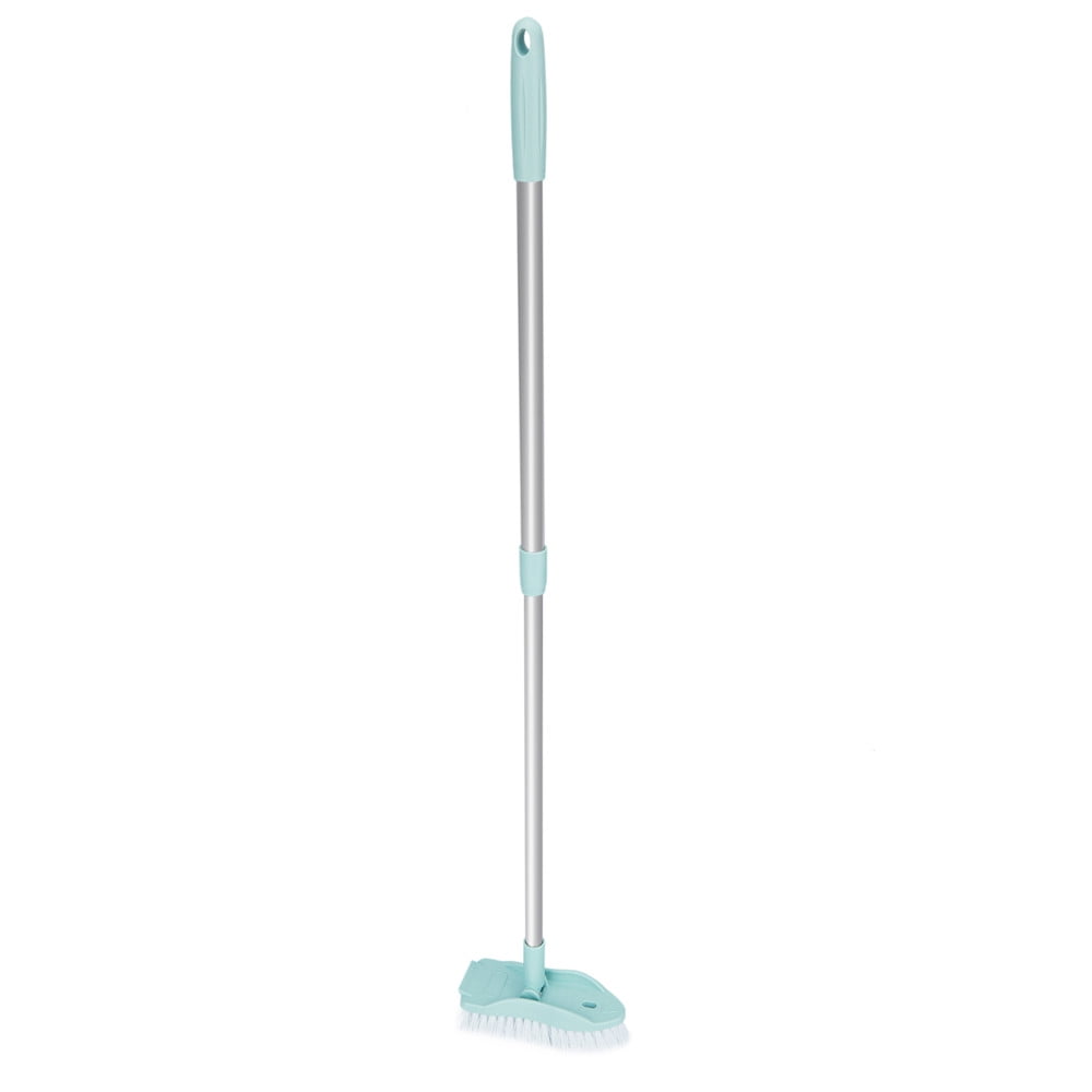 Extendable Shower Scrubber, Long Handled Scrub Brush for Bathtub ...