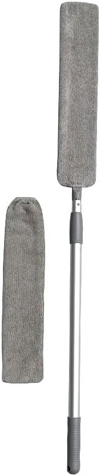 Extendable Skinny Flat Duster Pad for Under Furniture and Tight Spaces ...