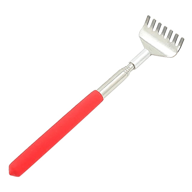 Extendable Stainless Steel Back Scratcher - 15" to 30" Length, 360 ...