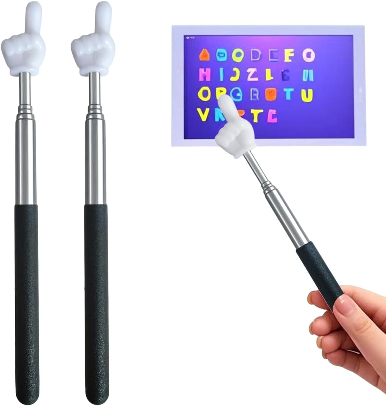 Extendable Teacher Pointer - Versatile, Adjustable, Ergonomic Teaching ...