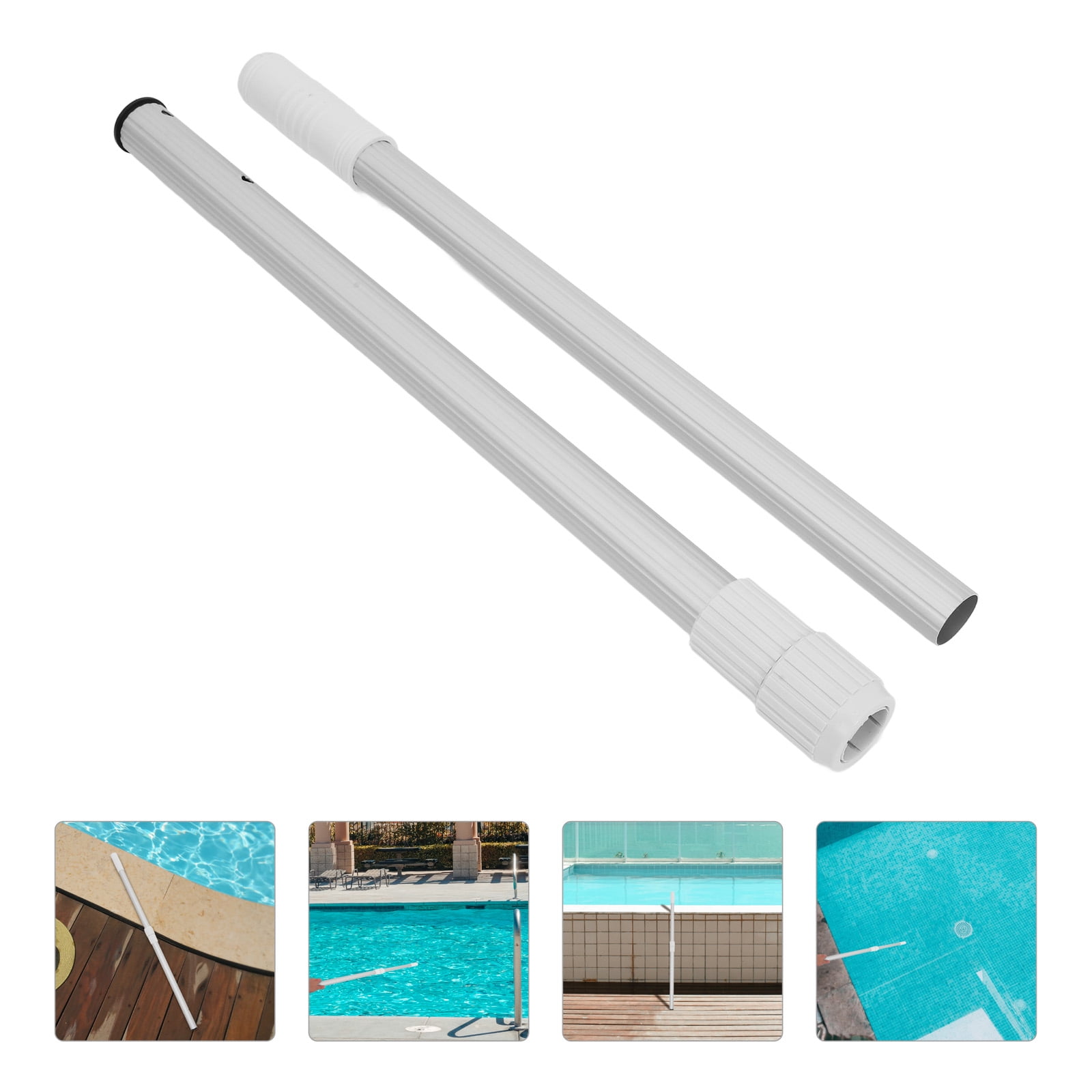 Extendable Telescopic Rod,Pool Net Pole Metal Connecting Pole Swimming ...