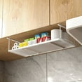 Extendable Under Cabinet Metal Storage Shelf, Adjustable Organizing ...